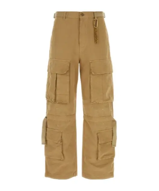 DARKPARK Utility Cargo Pants With Detachable Chain Detail