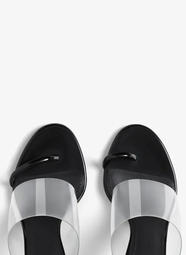 Alaïa Asymmetric Sandals