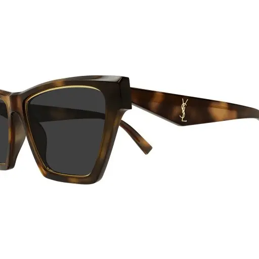 Saint Laurent Sl M103 Rim Rectangular Sunglasses - Black