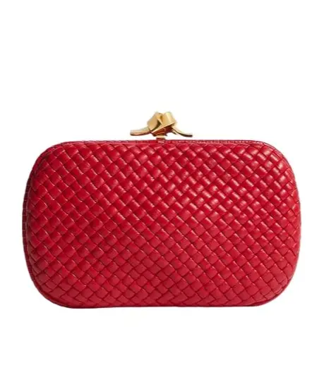 Bottega Veneta Soft Knot - Cardinal