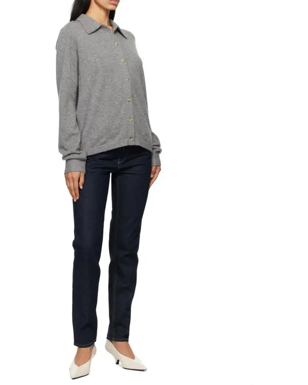 TOTEME Low Tapered Jeans - Slate Blue
