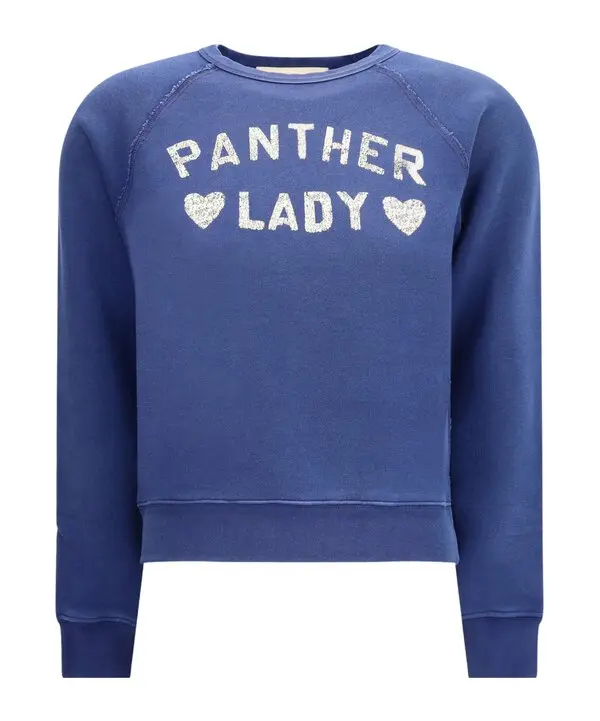 Valentino Garavani Printed Crewneck Sweatshirt - Blue