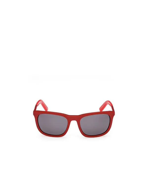 Moncler Square Frame Sunglasses - Red