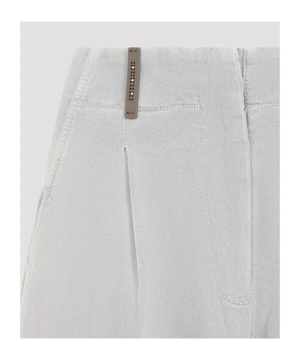 Peserico Tapered Gabardine Trousers