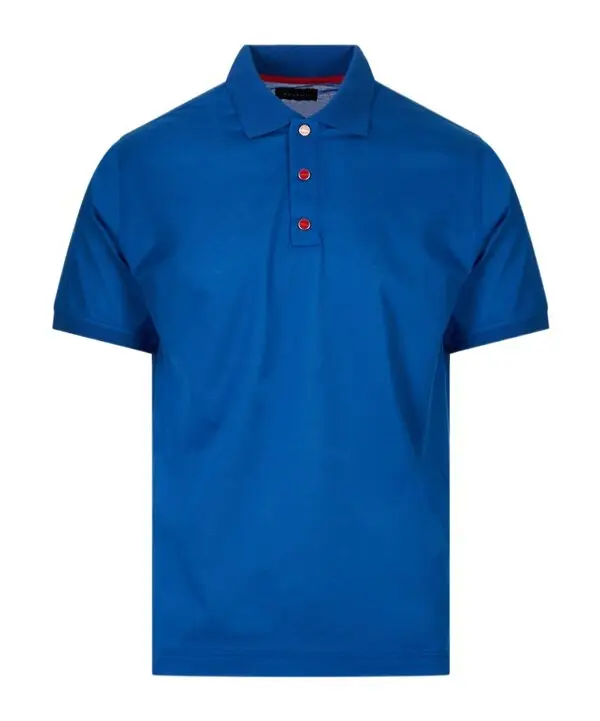 Kiton Logo-button Polo Shirt