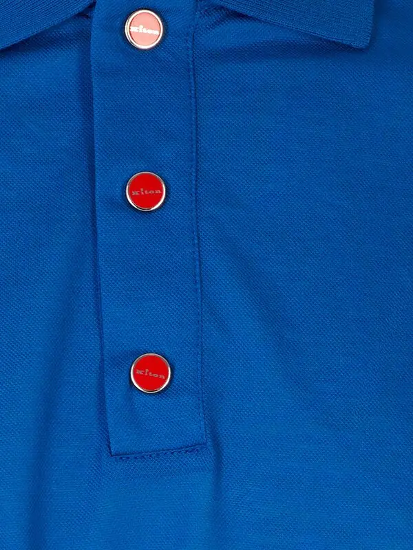 Kiton Logo-button Polo Shirt
