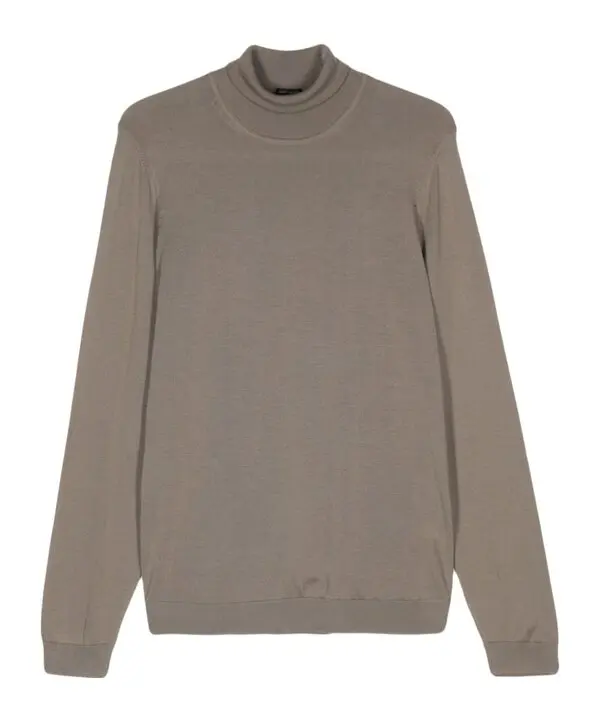 Hugo Boss Virgin Wool Roll-neck Sweater