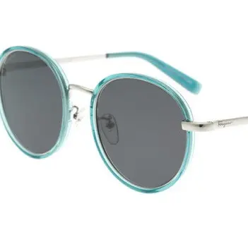 FERRAGAMO Round Frame Sunglasses