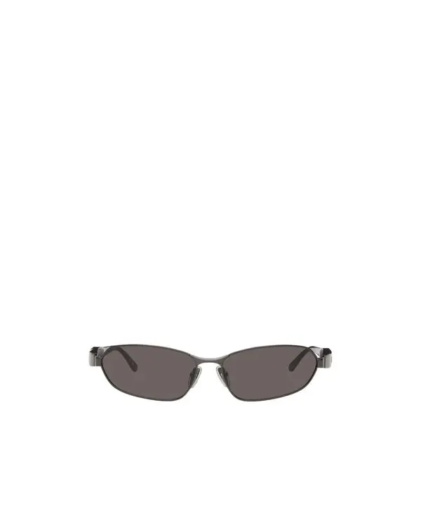 Balenciaga Rectangular Wrap Sunglasses - Grey