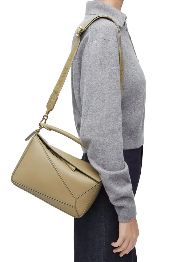 Loewe Anagram Embossed Small Puzzle Bag