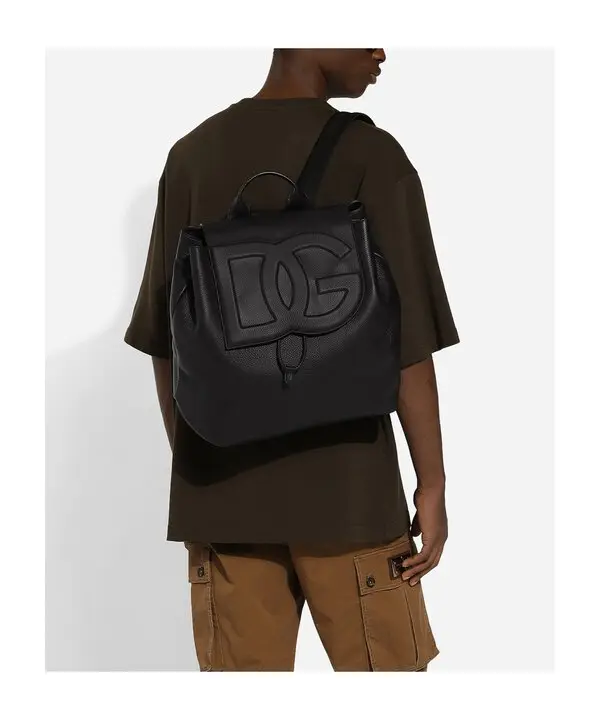 Dolce & Gabbana Logo Embossed Backpack