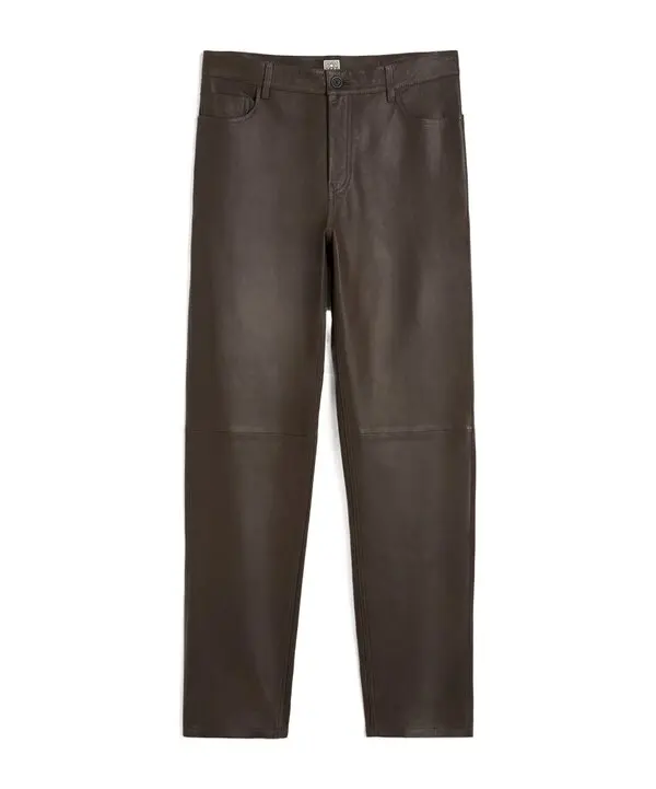 TOTEME Tapered-leg Buttoned Trousers