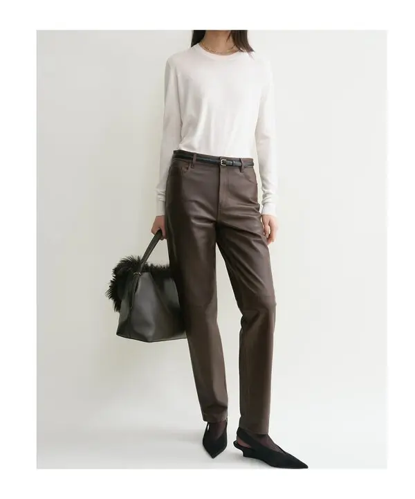 TOTEME Tapered-leg Buttoned Trousers