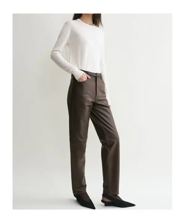 TOTEME Tapered-leg Buttoned Trousers