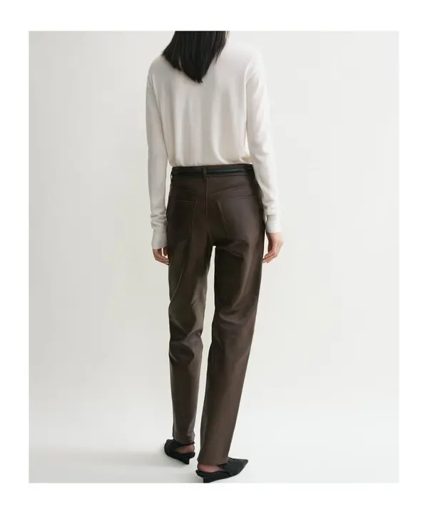 TOTEME Tapered-leg Buttoned Trousers