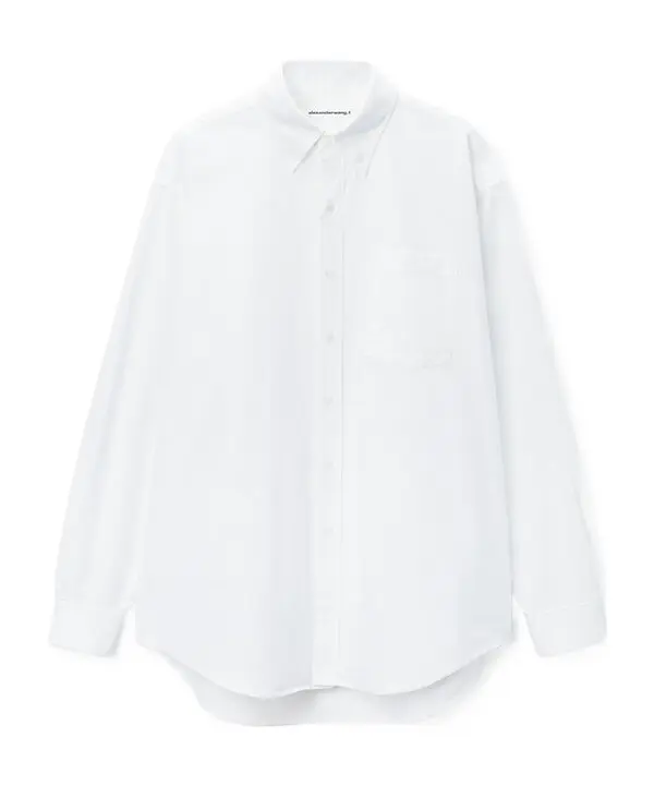 Alexander Wang Oversized Oxford Shirt - White