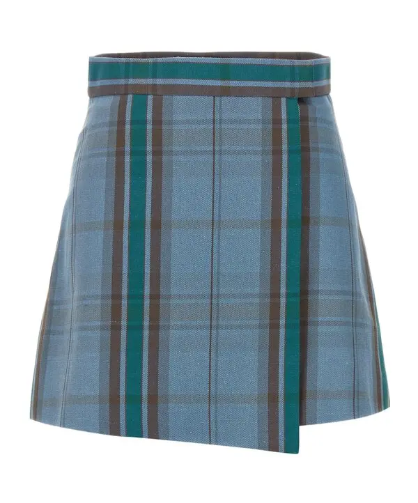 VIVIENNE WESTWOOD Checked Mini Skirt - Multicolor