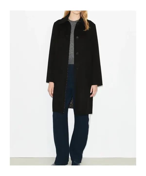 Tory Burch Reversible Buttoned Coat - Black
