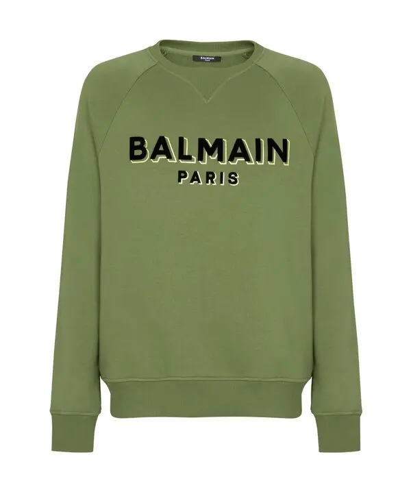 Balmain Long-sleeved Logo Sweater