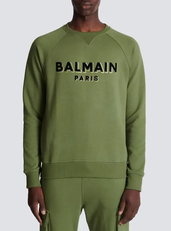 Balmain Long-sleeved Logo Sweater