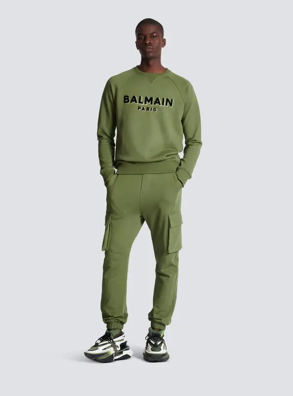 Balmain Long-sleeved Logo Sweater