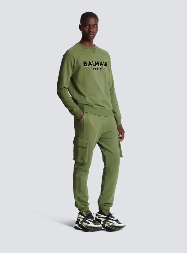 Balmain Long-sleeved Logo Sweater