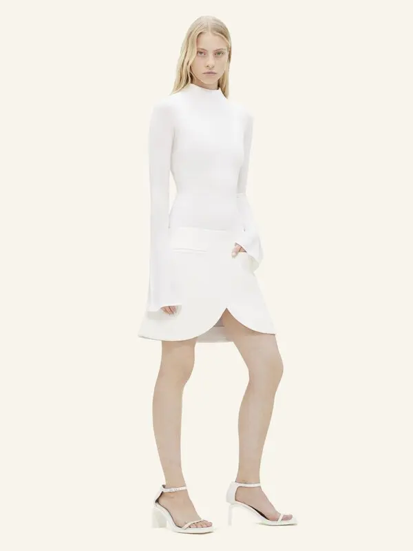 COURREGES High-neck Jersey Jumpsuit