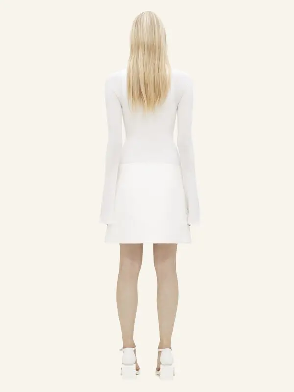 COURREGES High-neck Jersey Jumpsuit