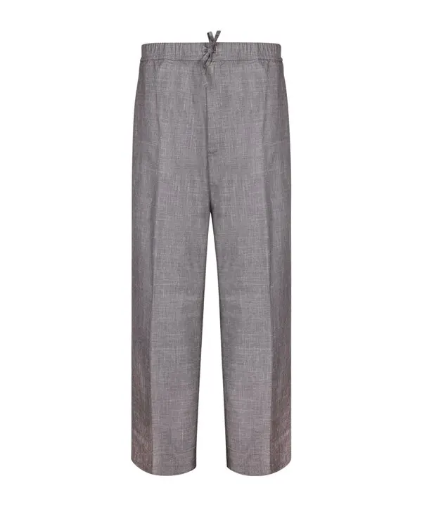 Officine Générale Drawstring Relaxed Fit Trousers