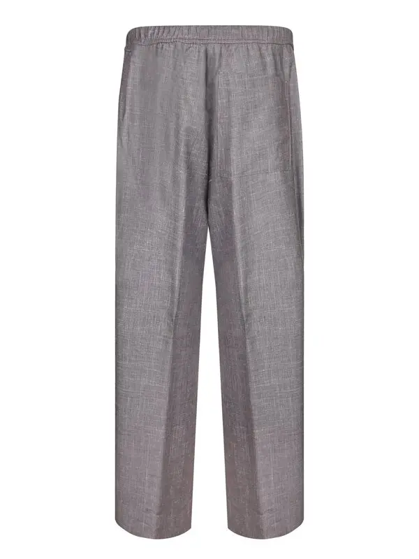 Officine Générale Drawstring Relaxed Fit Trousers