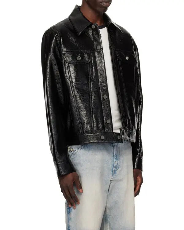 COURREGES High-shine Trucker Jacket