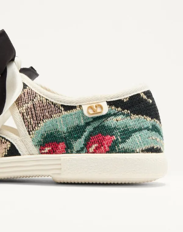 Valentino Garavani Round Toe Ballerina Sneakers