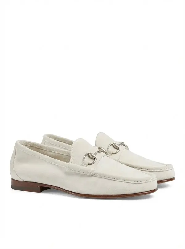 Gucci Horsebit 1953 Loafers - Light Gray