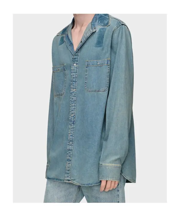 MAISON MARGIELA Taped Denim Shirt