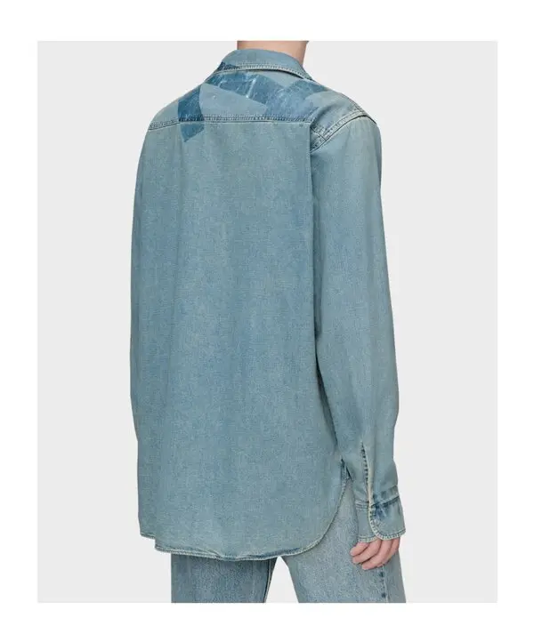 MAISON MARGIELA Taped Denim Shirt
