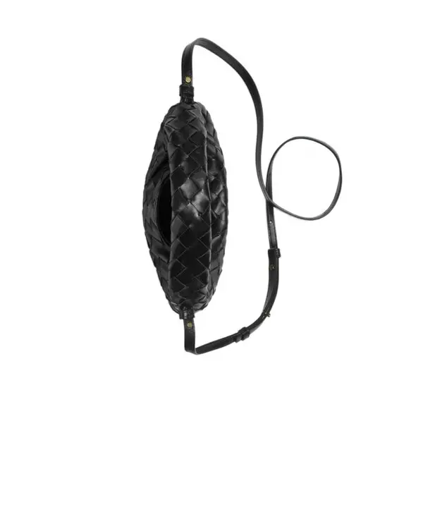 Bottega Veneta Hop Mini Top Handle Bag - Black