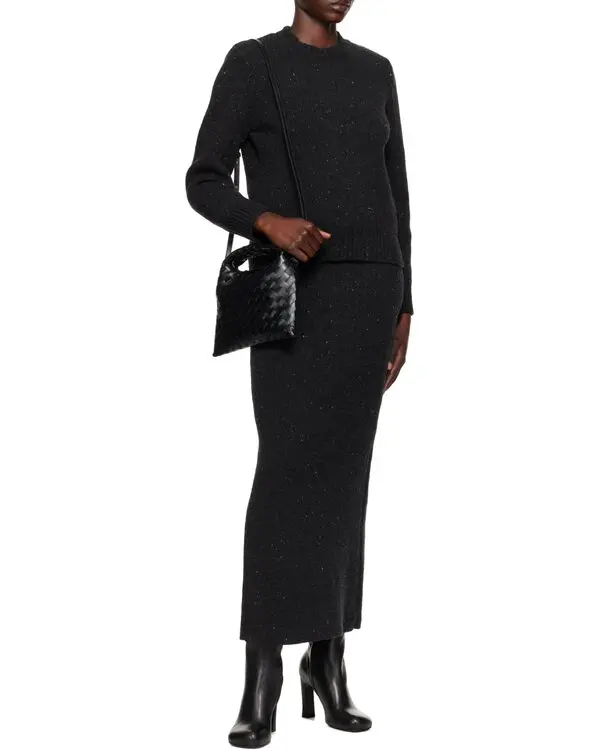 Bottega Veneta Hop Mini Top Handle Bag - Black