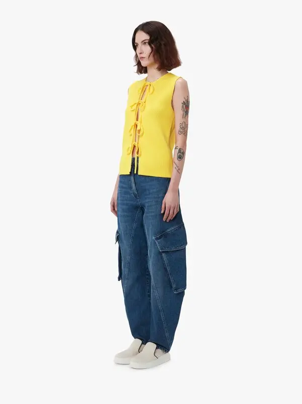 J.W.ANDERSON Jw Anderson Bow Tie Tank Top