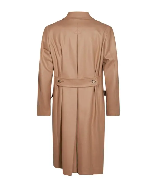 Boglioli Long-sleeved Double-breasted Coat - Brown