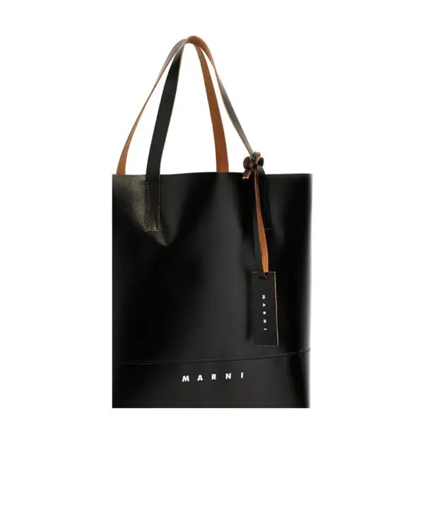 Marni Tribeca Logo Tote Bag