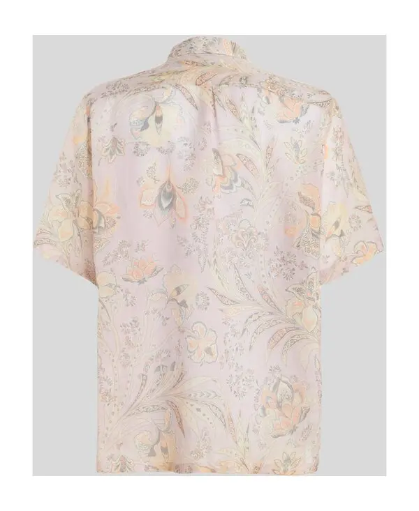 Etro Paisley Bandana Printed Short Sleeved Shirt - No