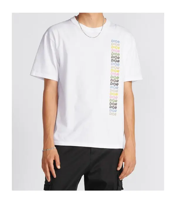 Dior Crewneck Short-sleeved T-shirt - White