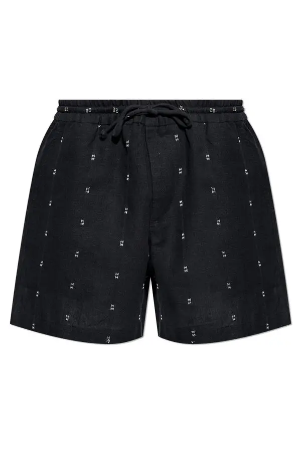 RAG  BONE Rag & Bone Printed Drawstring Shorts