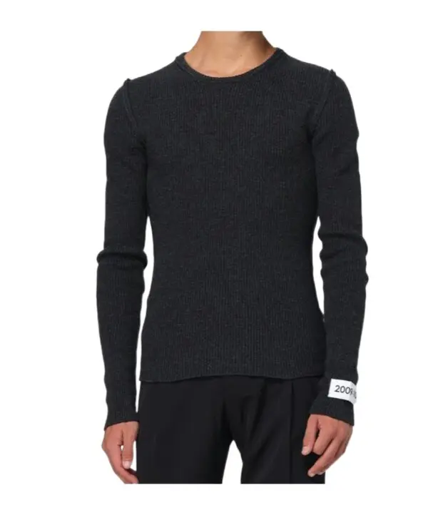 Dolce & Gabbana Long-sleeved Ribbed Sweater