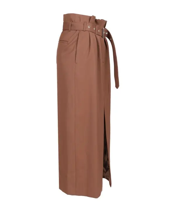 Dries Van Noten Belted Midi Skirt