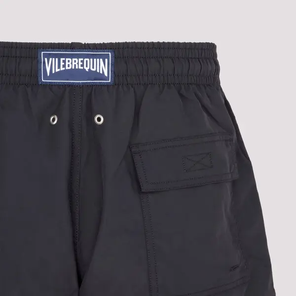 Vilebrequin Moorea Drawstring Swim Shorts - Black