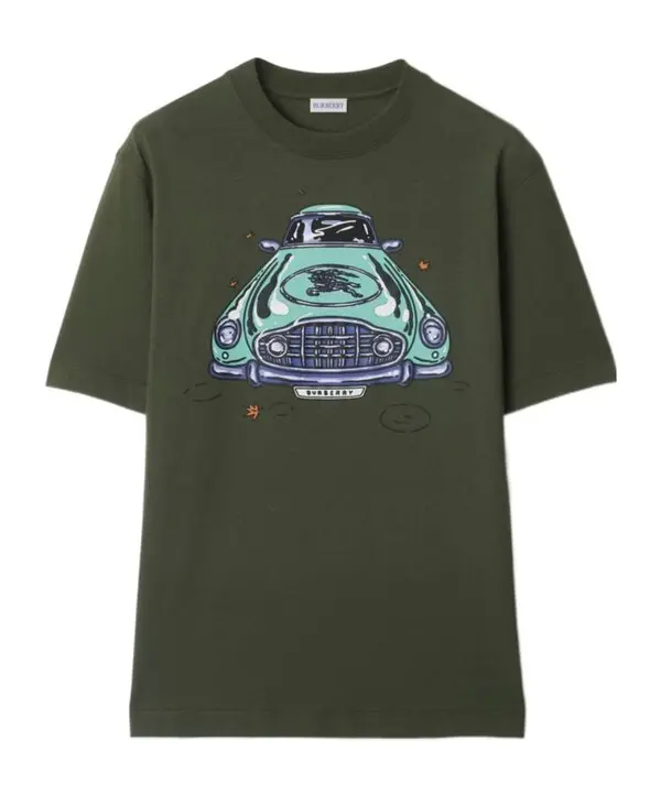 Burberry Car Cotton T-shirt