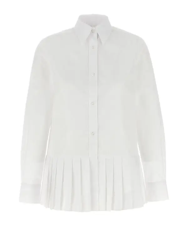 Thom Browne Pleated Long-sleeve Shirt - No