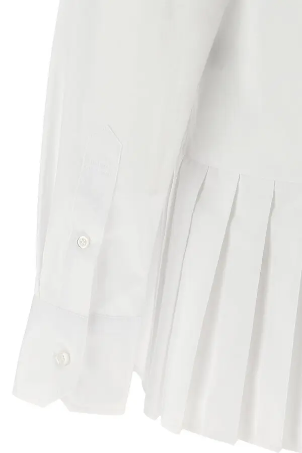 Thom Browne Pleated Long-sleeve Shirt - No
