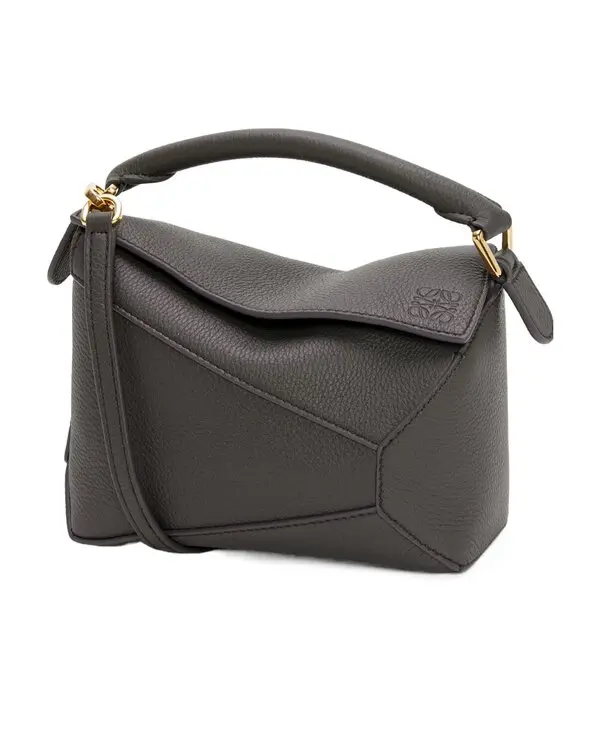Loewe Puzzle Mini Shoulder Bag - Black